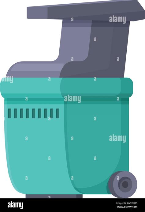 Electric Shredder Icon Cartoon Vector Robot Tool Forest Tree Cutter Stock Vector Image Art