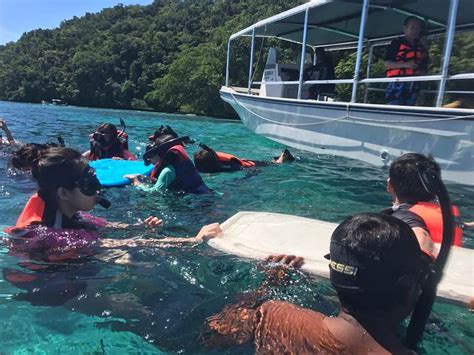 팔라우에 미치다 스노클링 가족여행인데요 가족분중이 수영못하시는분 계시죠 물도 무섭고 근데 내가