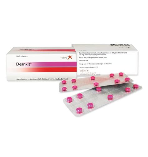 Deanxit Utilisations Effets Secondaires Interactions Posologie