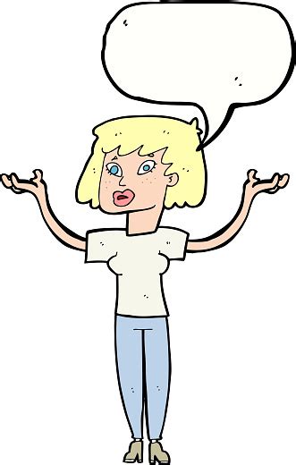 말풍선이 있는 여자 쥠 바라요 시계바늘 말풍선을 기포에 대한 스톡 벡터 아트 및 기타 이미지 기포 낙서 드로잉 높게 들기 Istock