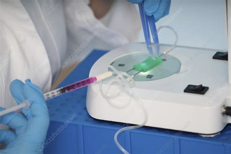 Lab On A Chip Stock Image F022 8941 Science Photo Library