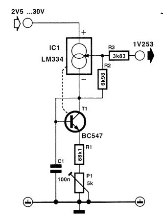Low Power Voltage Reference Circuit Diagram CIRCUIT DIAGRAMS FREE