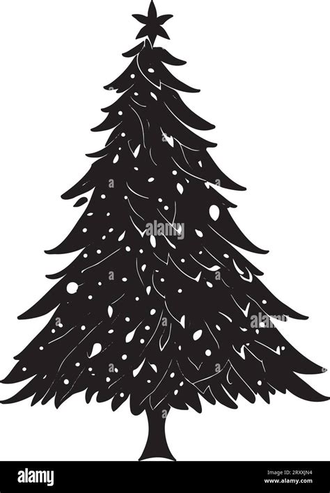 Photos Christmas Tree Black And White At Pearl Murray Blog