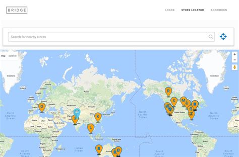 how to move search bar above map super store finder community and