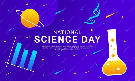 Premium Vector A Purple Background With A Science Experiment And A