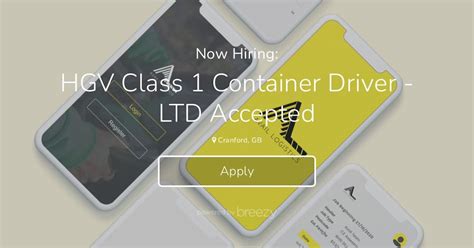 Hgv Class 1 Container Driver Ltd Accepted At Avail Logistics Hgv Class 1 Container Driver Ltd Accepted At Avail Logistics