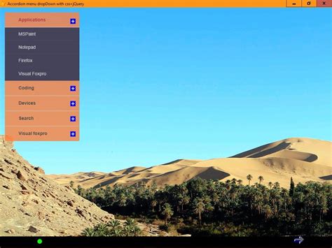 Css3 Menus Working From Vfp Visual Foxpro Codes