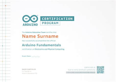 The Arduino Fundamentals Certification Exam Is Now Available In Spanish