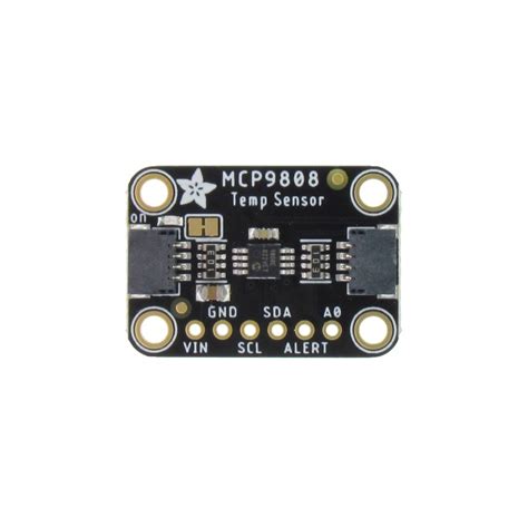 stemma qt mcp9808 high accuracy i2c temperature sensor moduł z
