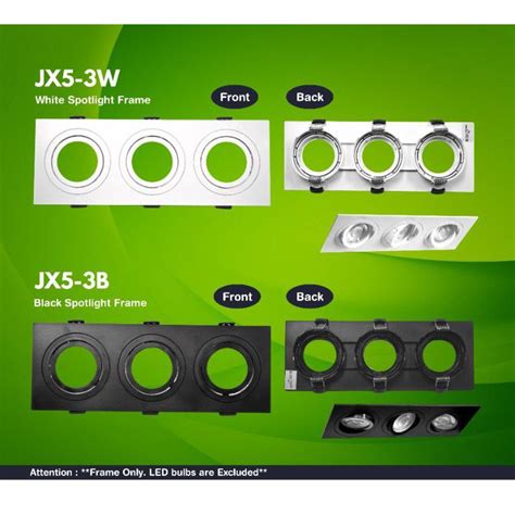 Lh Pc Eyeball Fitting Round Square Single Double Triple Gu10 Holder
