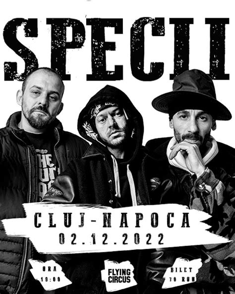 Bilete La Concert Specii