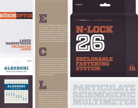 Cesium Fonts Design Notes Fonts By Hoeflerandco