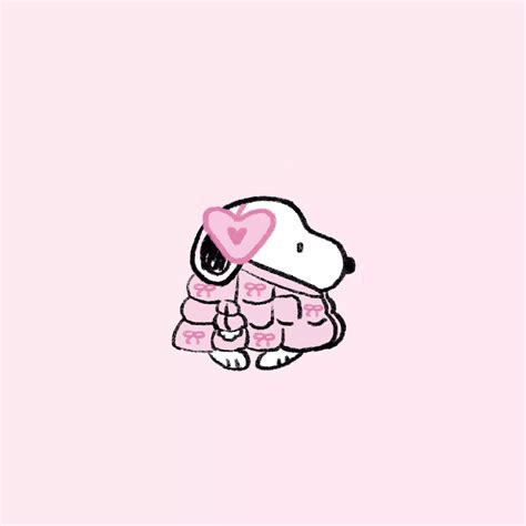 Pink Snoopy Wallpapers Wallpaper Cave