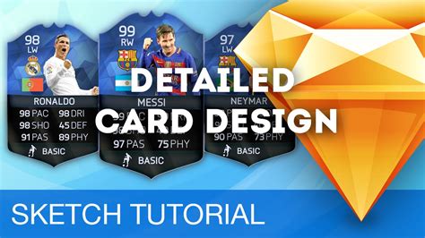 Sketch 3 Tutorial • Detailed Card Design • Sketchapp Tutorial And Design