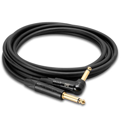 Hosa Technology 30 Ft Cgk 030r Edge Guitar Cable Black