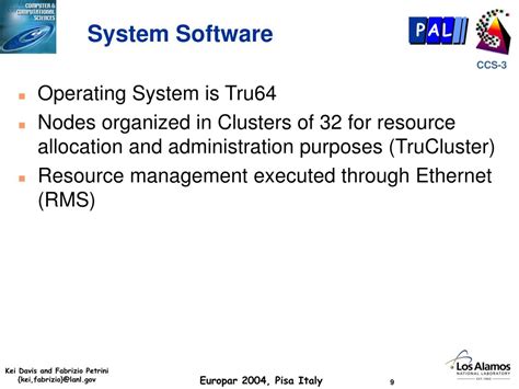Ppt Achieving Usability And Efficiency In Large Scale Parallel Computing Systems Powerpoint