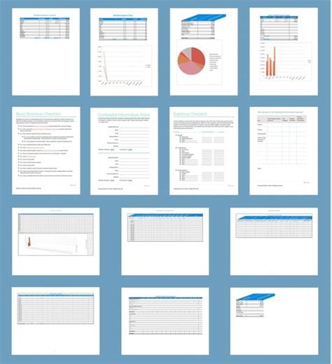Excel Checklist Thumbnails