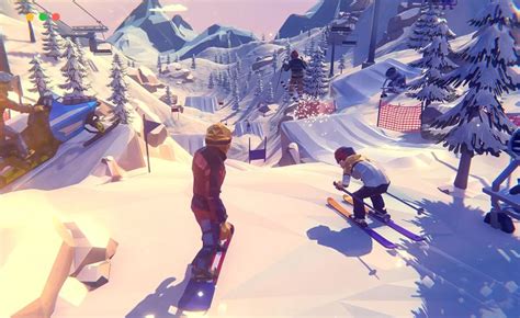 Unity 风格化滑雪场景 Polygon Snow Kitcgalpha