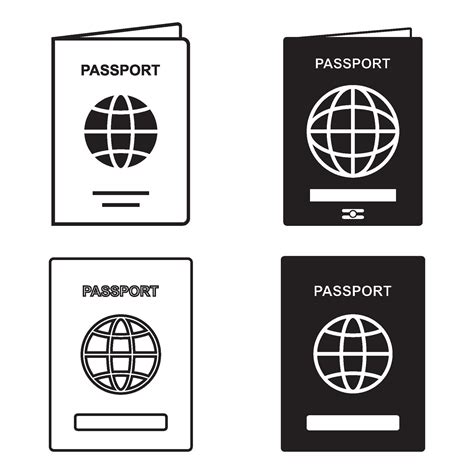 Passport Logo Design 45921696 Vector Art At Vecteezy