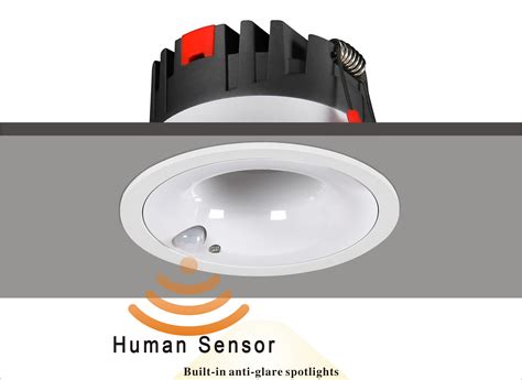 Anti Glare 8w Cob Ceiling Recessed Sensor Led Spot Down Light Sensor Anti Glare 8w Cob Ceiling Recessed Sensor Led Spot Down Light Sensor