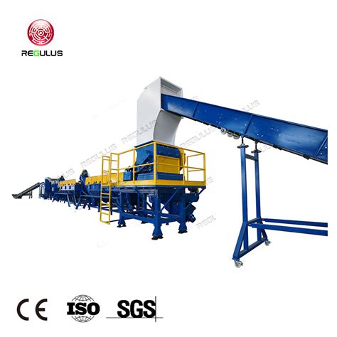 Plastic Pp Pe Film Wadding Synthetic Fiber Crushing Washing Drying