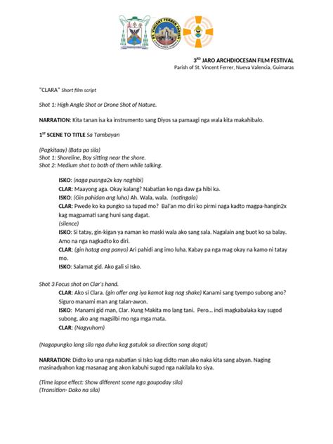 script short film pdf