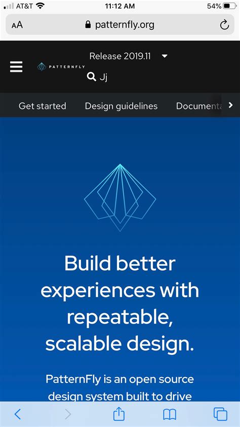 mobile view is broken · issue 1650 · patternfly patternfly org · github
