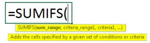 Sumifs With Dates In Excel How To Use Sumifs Function With Dates