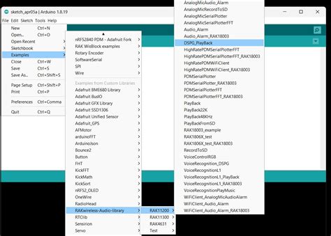 How To Build Your Own Voice Recognition Device Using Wisblock Audio Rakwireless Learn