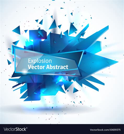 An Abstract Explosion Royalty Free Vector Image