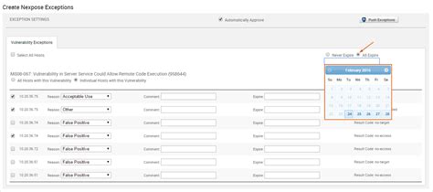 Sharing Validation Results With Nexpose Metasploit Documentation