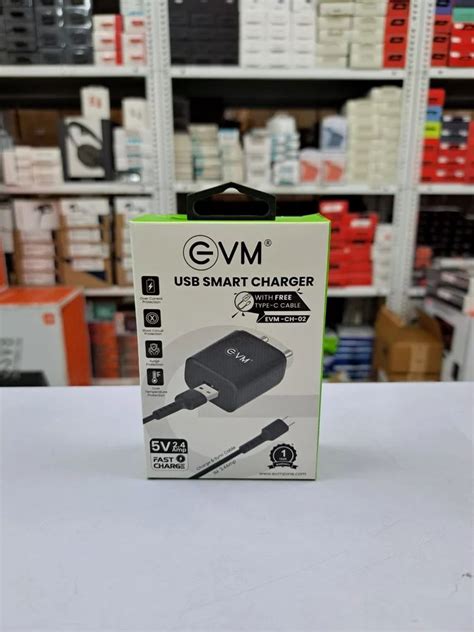 USB SMART CHARGER TYPE C CABLE EVM CH At Rs Piece Girgaon Mumbai ID