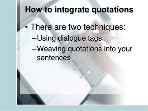 Ppt Quote Integration Powerpoint Presentation Id6310553