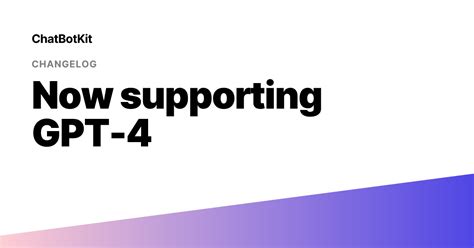 now supporting gpt 4