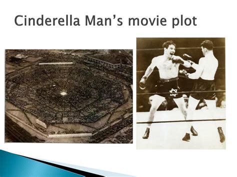 PPT Cinderella Man PowerPoint Presentation Free Download ID