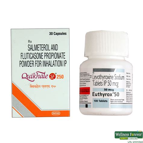 Buy Euthyrox 50mcg 100 Tablets Online At Best Prices Wellness Forever
