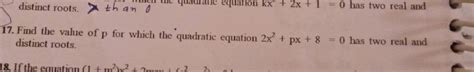 The Quadratic Equation 2x 2 √ 5 X 1 0 Has
