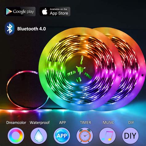 Bluetooth Controlled LED Strip Lights