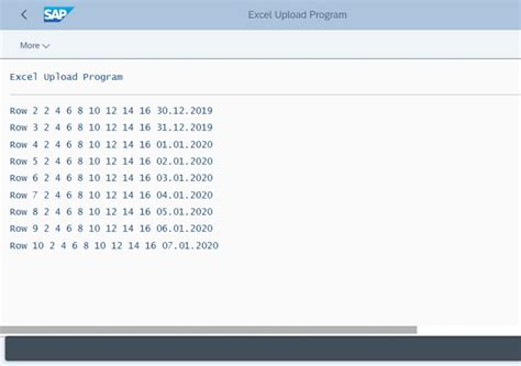 How To Upload Excel To Sapusing Abap My Experiments With Abap