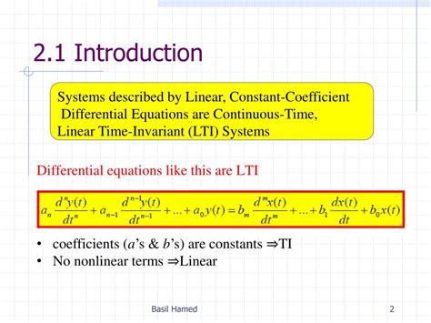 Ppt Signal And Linear System Powerpoint Presentation Free Download