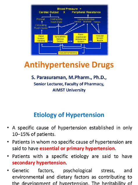 Antihypertensive Pdf