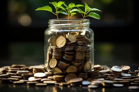 Idea And Concept Of How To Save Money The Concept Of Saving Accumulation And Multiplication Of