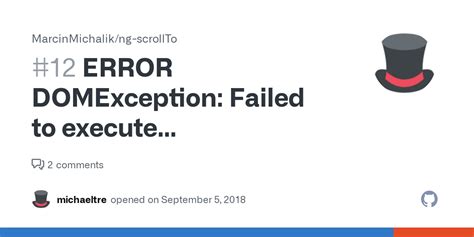 Error Domexception Failed To Execute Queryselector On Document 37473550 · Issue 12