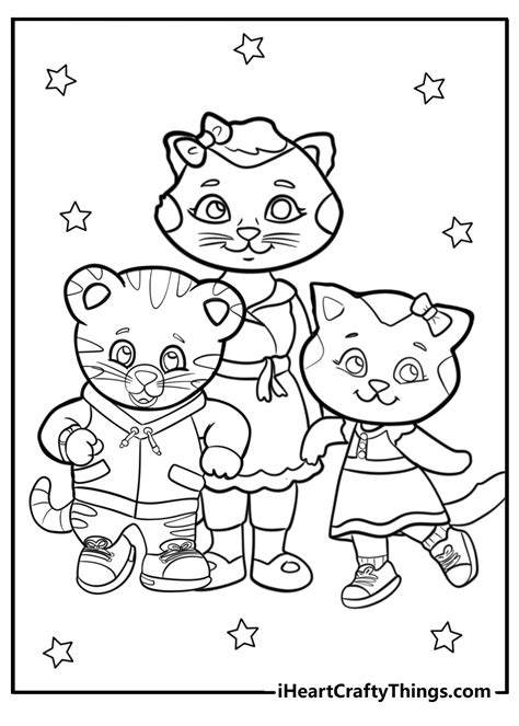 Neighborhood Map Coloring Page