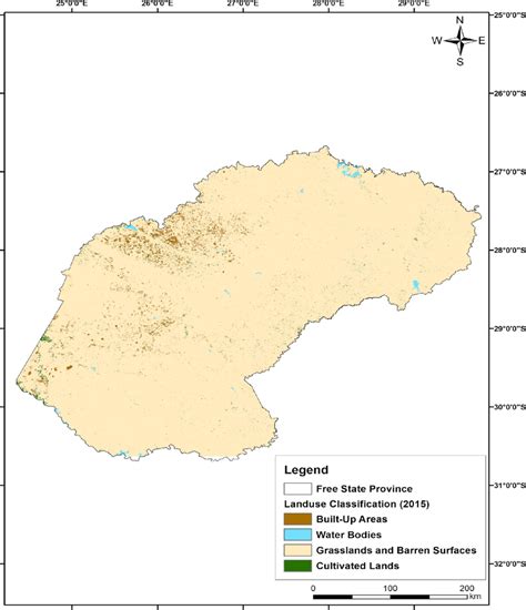 Land Use Dynamics For Year 2015 Download Scientific Diagram