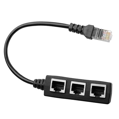 Rj45 Ethernet Splitter 1 To 3 Shop Today Get It Tomorrow