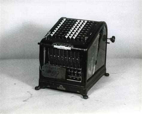 Full Keyboard Burroughs Smithsonian Institution