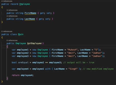 Not Everything Has To Be A Class C 9 Introduced Record Type Which Isn