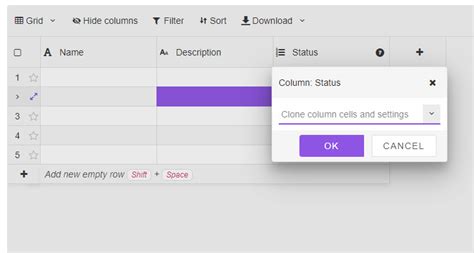 Duplicate A Column —