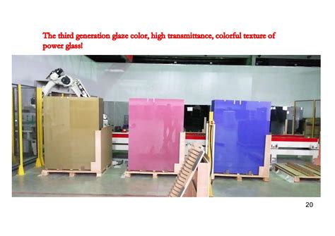 Solar Colorful Bipv Green Building Material Easy Clean Double Glass